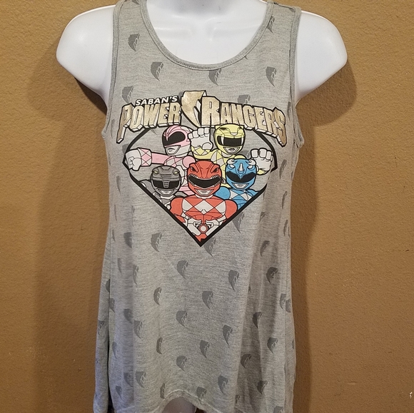 Power Ranger | Tops | 9s Tv Show Power Rangers Tank Top | Poshmark